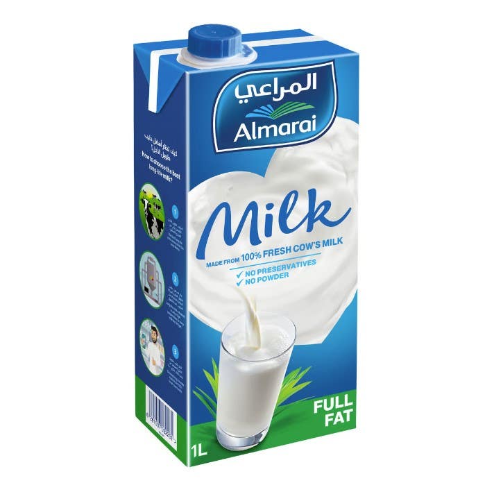 Almarai Full Fat Long Life Milk – 1 L – Ecommerce